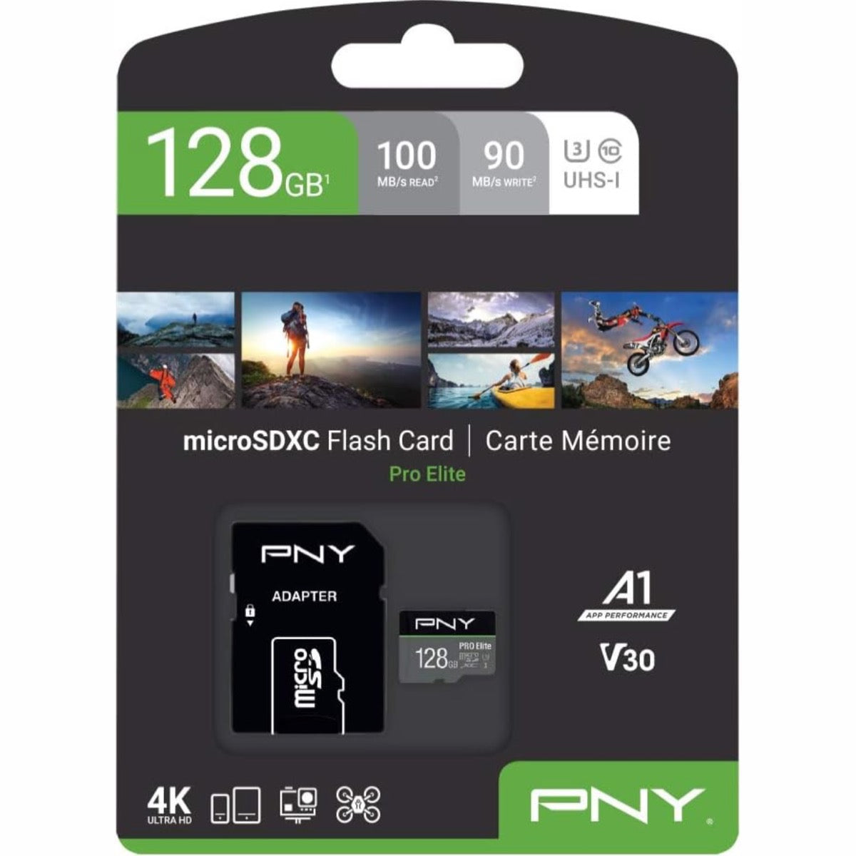 PNY Pro Elite 128GB MicroSD Memory Card