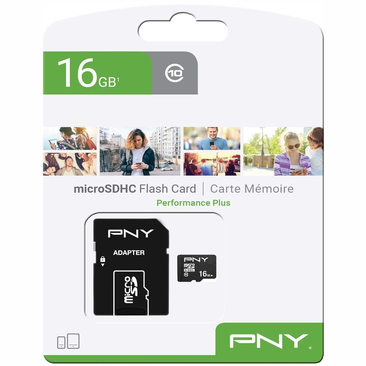 PNY Performance Plus 16GB MicroSD Memory Card