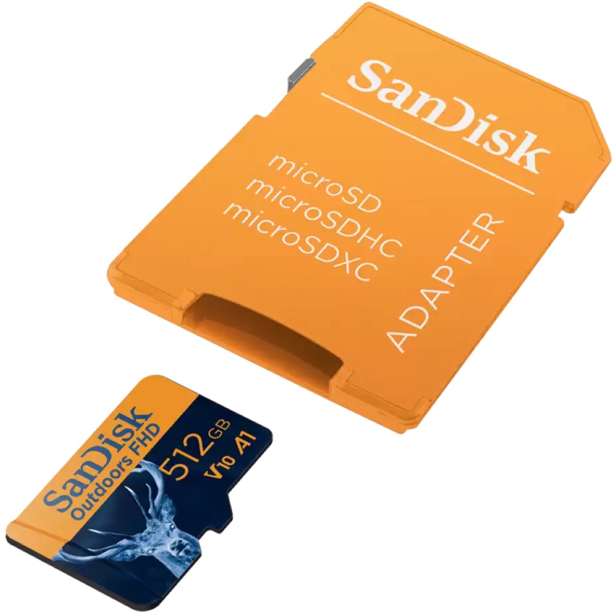 SanDisk Outdoors FHD 512GB MicroSD Memory Card