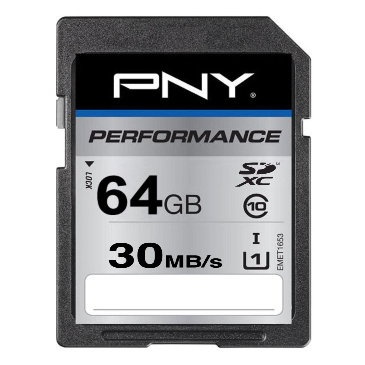 PNY Performance 64GB SD Memory Card