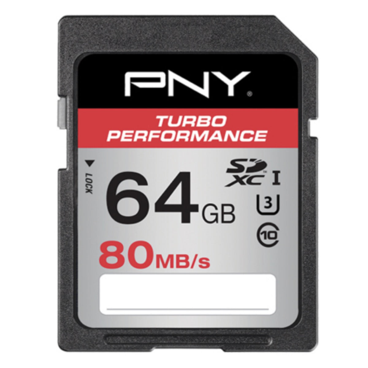 PNY Turbo Performance 64GB SD Memory Card