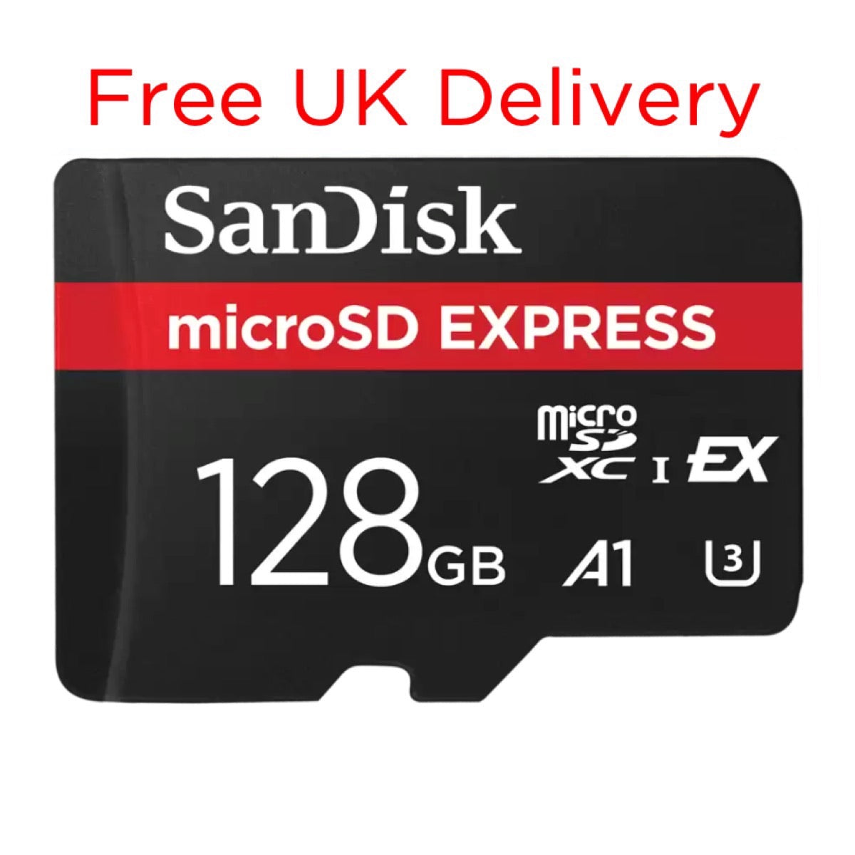 SanDisk 128GB microSD Express Memory Card