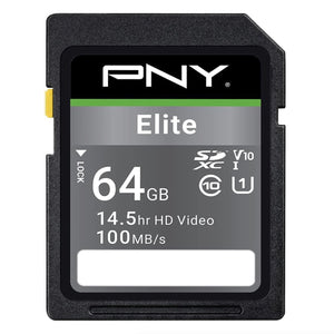 PNY Elite 64GB SD Memory Card