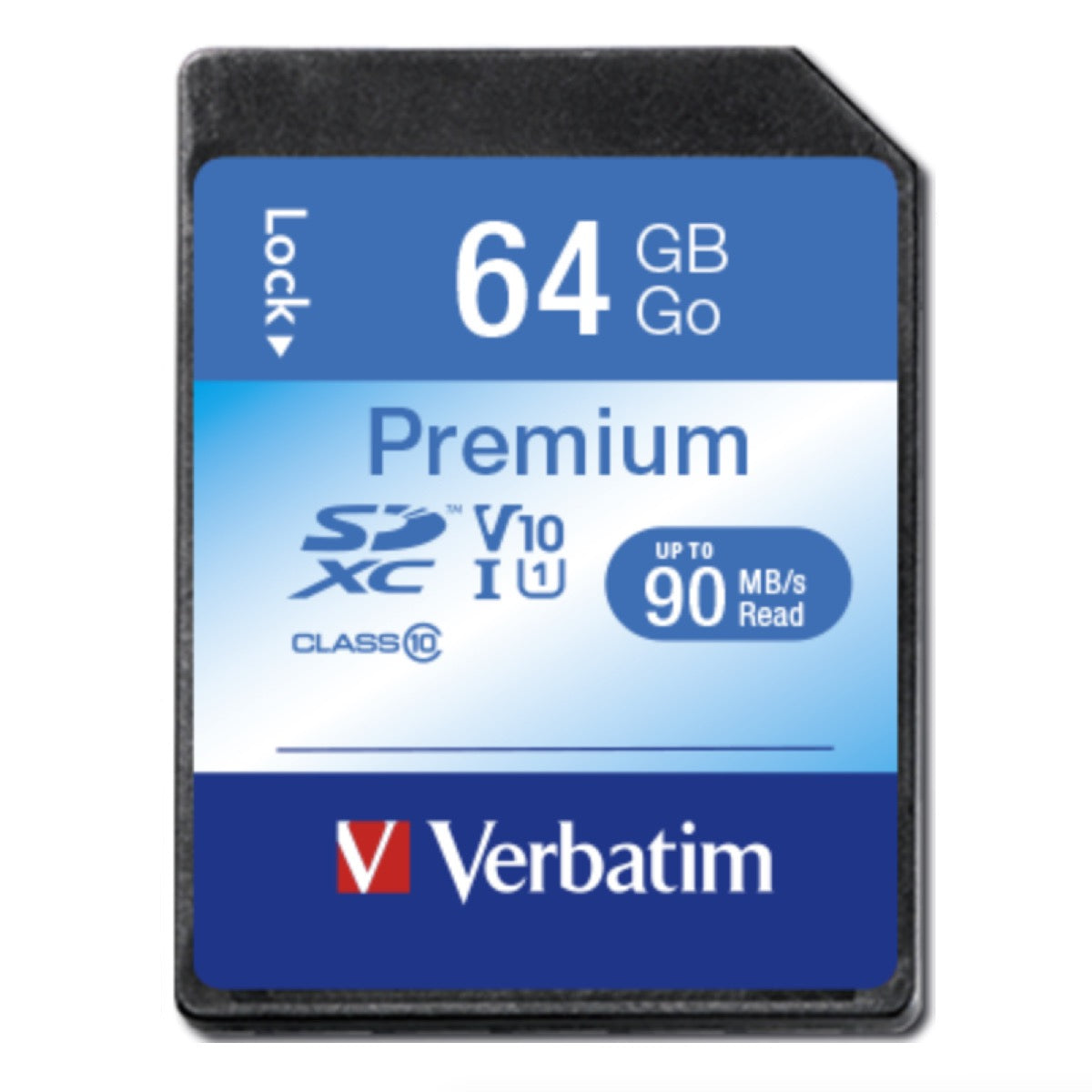 Verbatim Premium 64GB SD Memory Card