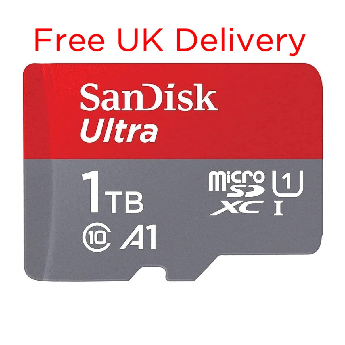 SanDisk Ultra 1TB MicroSD Memory Card 150MB/s